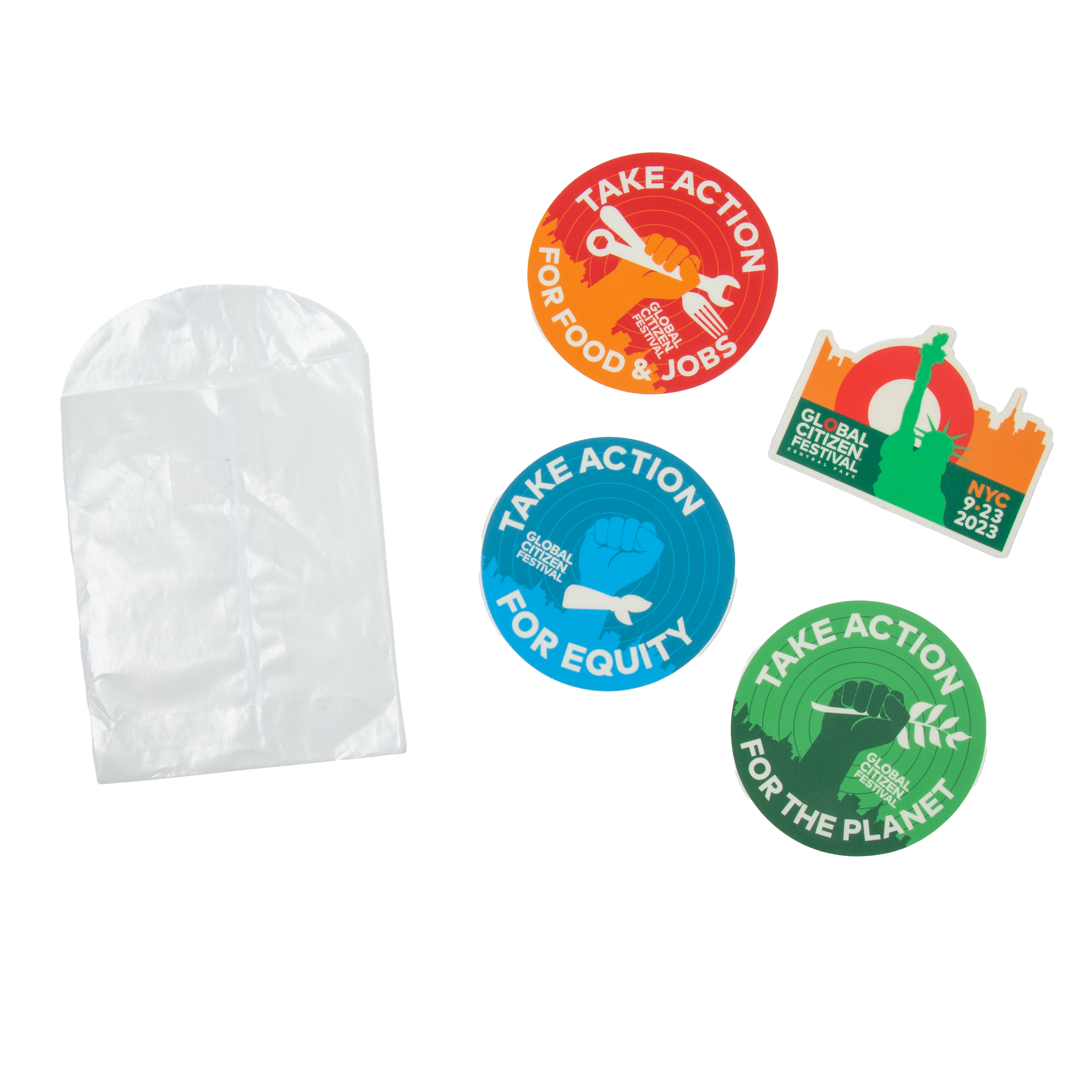 GCF 2023 Sticker Pack – Global Citizen